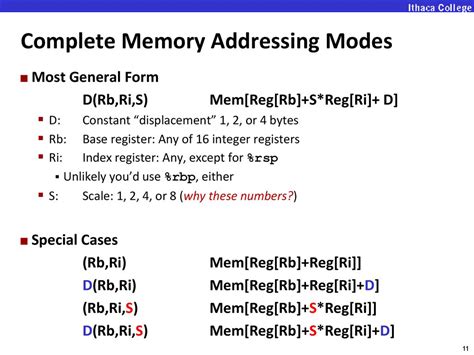 Machine Level Programming Ii Basics Comp 21000 Introduction To