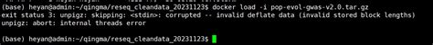 要进行单倍型分析，但是镜像不是搭建在2 0版本了，docker pull下载不了，联系客服拿到安装包之后一直报错，解决了一天了也没解决问题