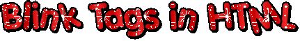 Best Blink HTML Flashing Text In HTML And CSS