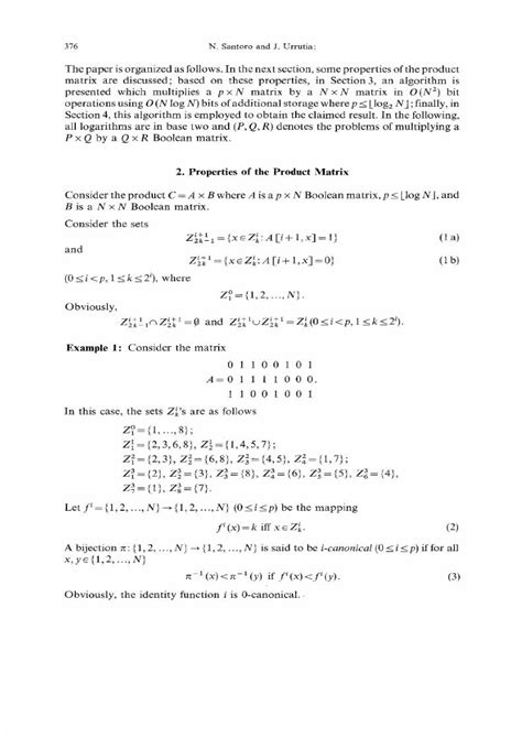 pdf 1984 santoro an improved algorithm for boolean matrix