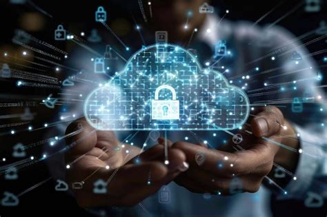 Security Of Storing Data In The Cloud Premium Ai Generated Image