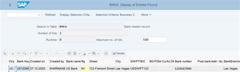 How To Create A Bank Key In SAP Using Transaction FI