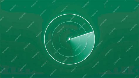 Premium Photo Glowing Line On Navigation Radar Motion Simple Circle With Radar Navigation Line