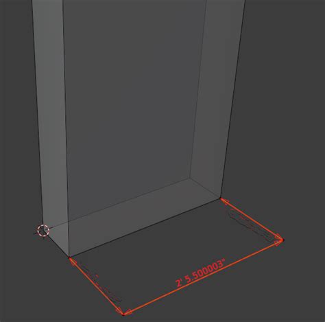 Blenderbim Offsetting Dimensions — Osarch