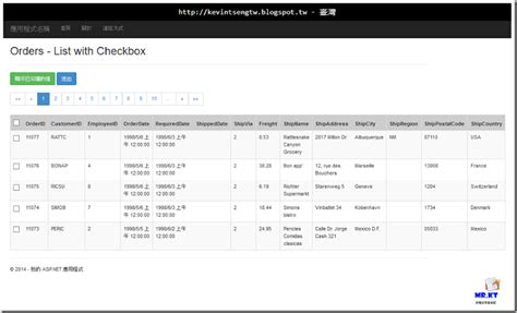 Mrkt 的程式學習筆記 Aspnet Mvc 資料分頁操作 使用 Pagedlistmvc ＠ Github