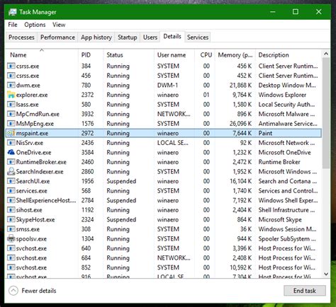 How To Copy Process Details From The Task Manager In Windows