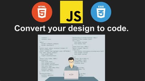Convert Your Web Design To Html Css And Js By Alfonsoguz Fiverr