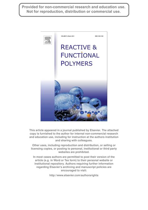 Pdf Fabrication Of Morphology Controlled Nanomicrostructural Polyfluorene In Mixed Nonsolvent