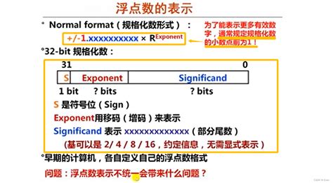 【南京大学】袁春风教授的 计算机系统基础（一）——第2章 数据的表示和存储 课堂笔记计算机系统基础袁春风 Csdn博客