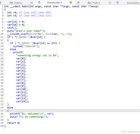 Buuctf Pwn Ciscn2019n81 Csdn博客