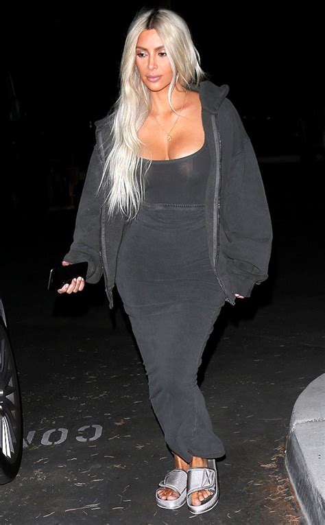Kim Kardashian Wears 9 Yeezy Outfits In One Day
