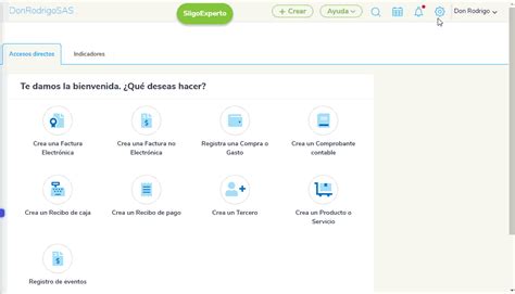 Configuración de factura de venta electrónica Portal de Clientes Siigo Software Contable y