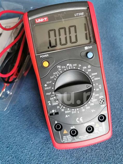 Мультиметр Uni T Ut39e — купить в Красноярске Состояние Новое Радиолюбительский инструмент на