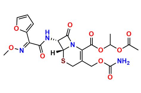 Cefuroxime Axetil Ep Impurity B Cas No 97232 96 7