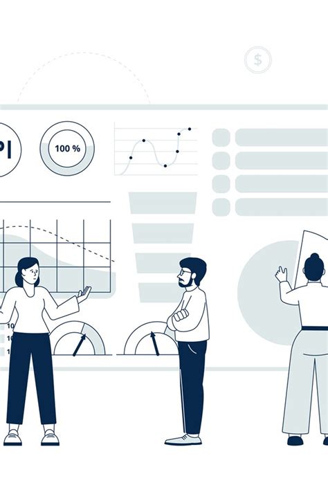 Kpi Concept Data App Project Digital Analysis Of Work Prog
