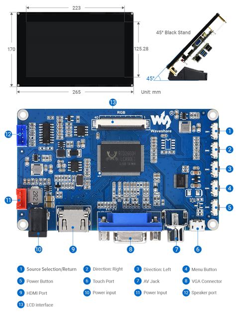 Buy Inch Capacitive Touch Screen LCD F With Case Online In India At HUBTRONICS In