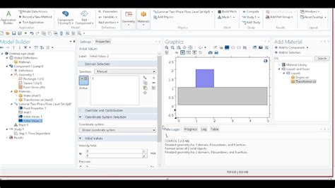 Two Phase Flow Modelling In Comsol Part 1 Youtube