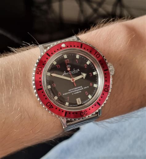 My latest creation: Amphibia 420280 with new bezel and bracelet stolen ...