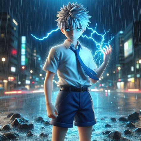 Killua Zoldyck Lightning Rainy