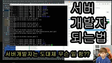 서버개발자 되는법 1편 Youtube