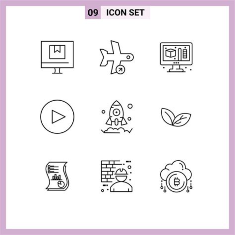 9 Universal Outlines Set For Web And Mobile Applications Rocket