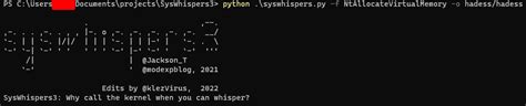 Edr Evasion Techniques Using Syscalls Hadess