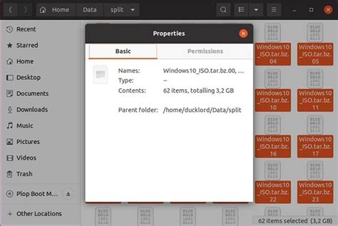 how to compress and split files in ubuntu make tech easier
