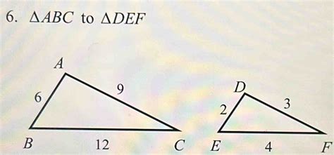 Solved Abc To Def [math]