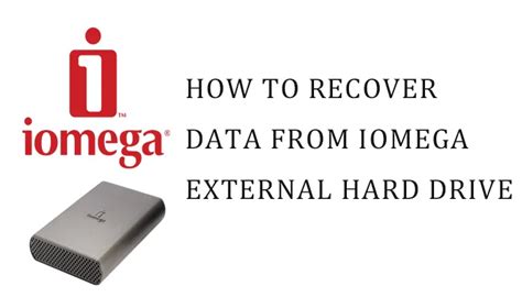 Recover Data From Failed Damaged Corrupted Iomega Hard Drive