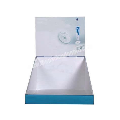 Collapsable Corrugated Box Cardboard Retail Displays Counter Display Rack Paperboard