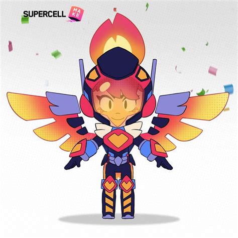 As 6 Skins Vencedoras Do Mega Supercell Make Brawlers Avante Brawl Stars Dicas