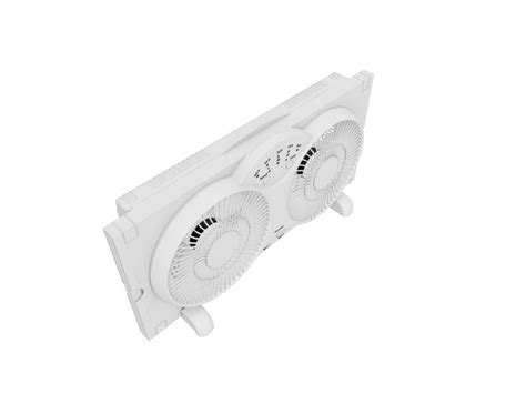 Utilitech 9 In 120 Volt 3 Speed Indoor White Window Fan In The Portable Fans Department At