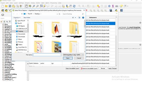 Layer Locationshapefiles Of Qgis Geographic Information Systems