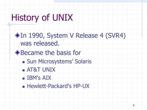 Ppt Introduction To Unix Powerpoint Presentation Free Download Id6977967