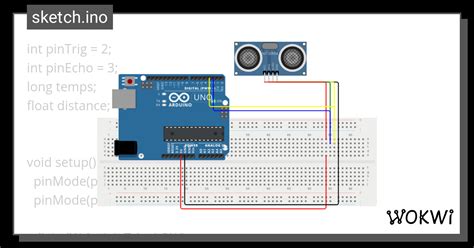 hc sr04 wokwi esp32 stm32 arduino simulator