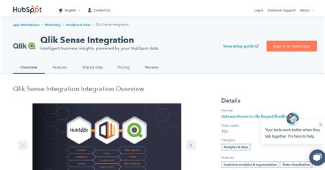 Qlik Sense Integration Hubspot Integration Connect Them Today