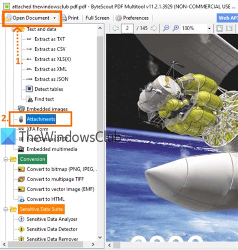 extract attachments from pdf using free pdf attachment extractor tools