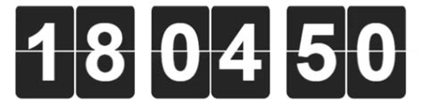 flipclock js examples samdarelo