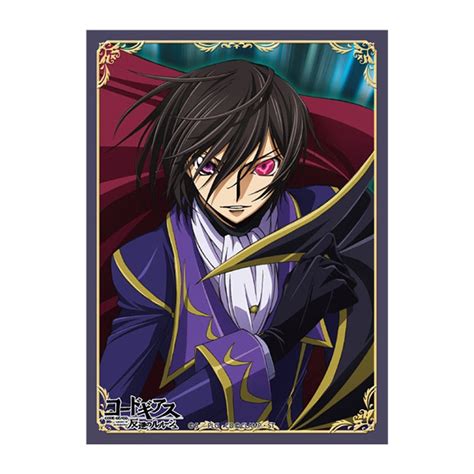 Card Sleeves Lelouch Code Geass Lelouch Of The Rebellion Meccha Japan