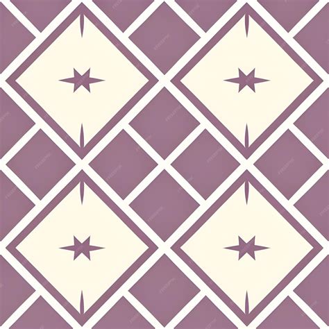 Premium Photo Seamless Tile Pattern Of Angular Chevrons On A Dusty Lavender Background