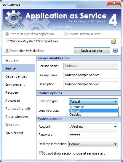 Run Application As Windows Service Or Run Program As Service With Application As Service Program