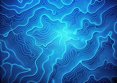 Stunning Blue Gradient Topographic Map Background A Modern Clean Design Perfect For Product