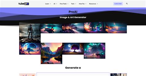 Proai Unleash Your Creativity With Ai Powered Art Generation