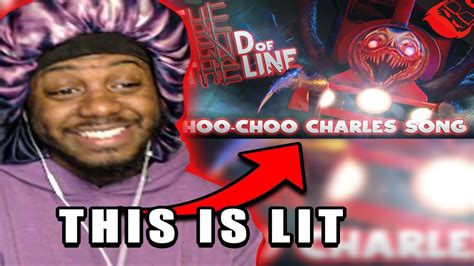THE END OF THE LINE | The Stupendium & Dan Bull | Choo-Choo Charles Song! REACTION - YouTube