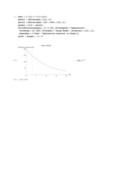 PDF Exponential Decay Model In Differential Equations DOKUMEN TIPS