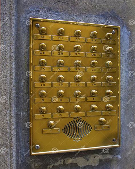 Door Entrance Intercom Stock Image Image Of Alarm Protection 35234373