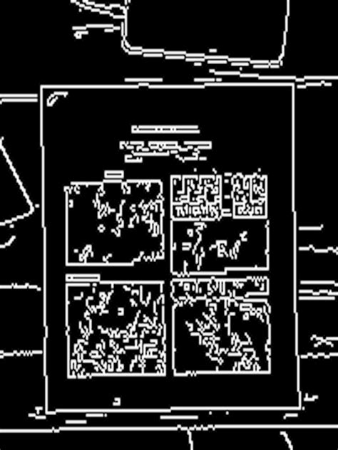 Opencv Machine Learning After Canny Edge Detection For Detecting
