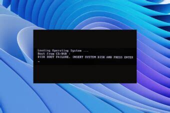 Disk Boot Failure What Does It Mean How To Fix It