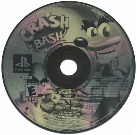 Crash Bash Cover Or Packaging Material Mobygames