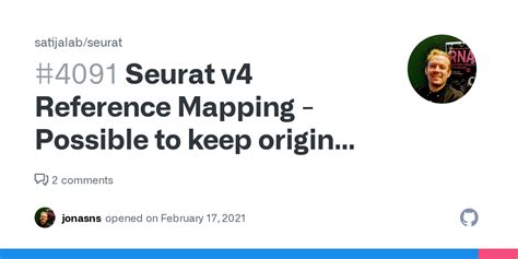 seurat v4 reference mapping possible to keep original dr from